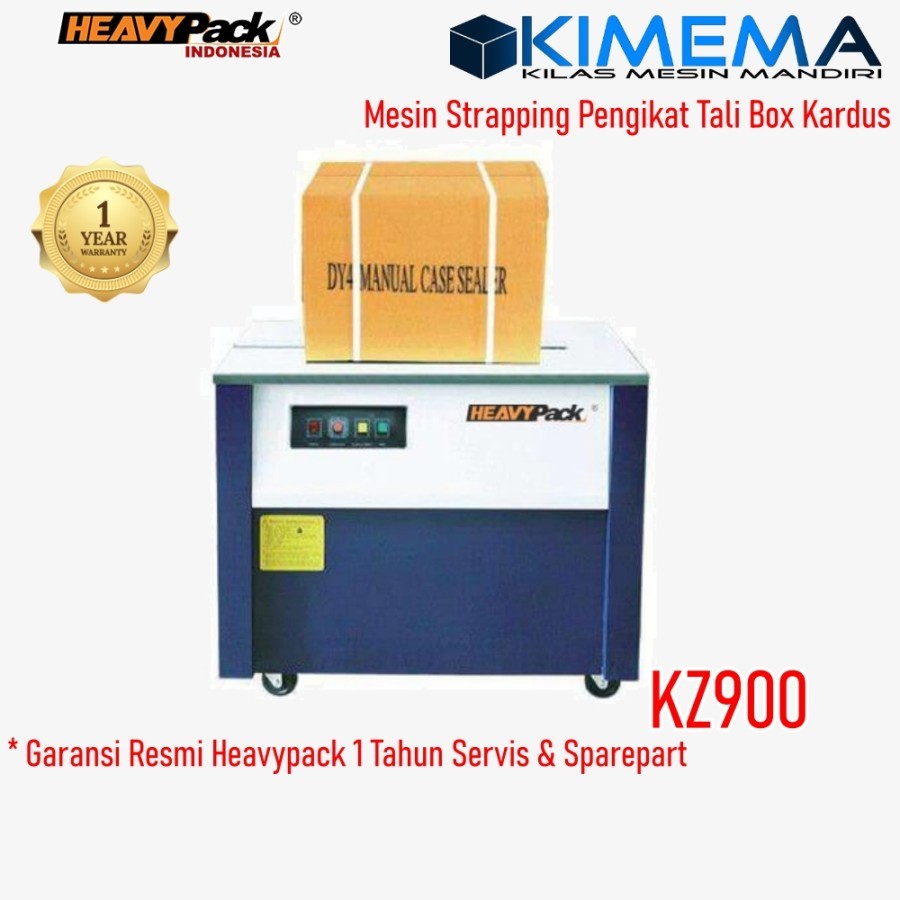 Jual Mesin Strapping Pengikat Tali Box Kardus HEAVYPACK KZ900 | Shopee ...