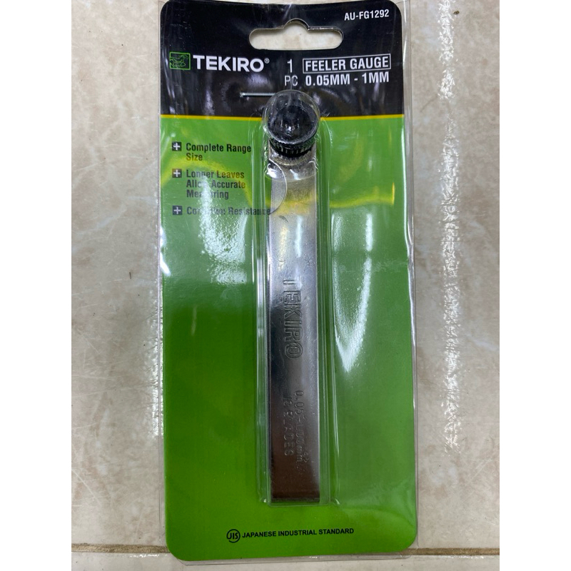 Jual FULLER 13 PCS MEREK TEKIRO/ TEKIRO FEELER GAUGE 0.05MM- 1MM ...