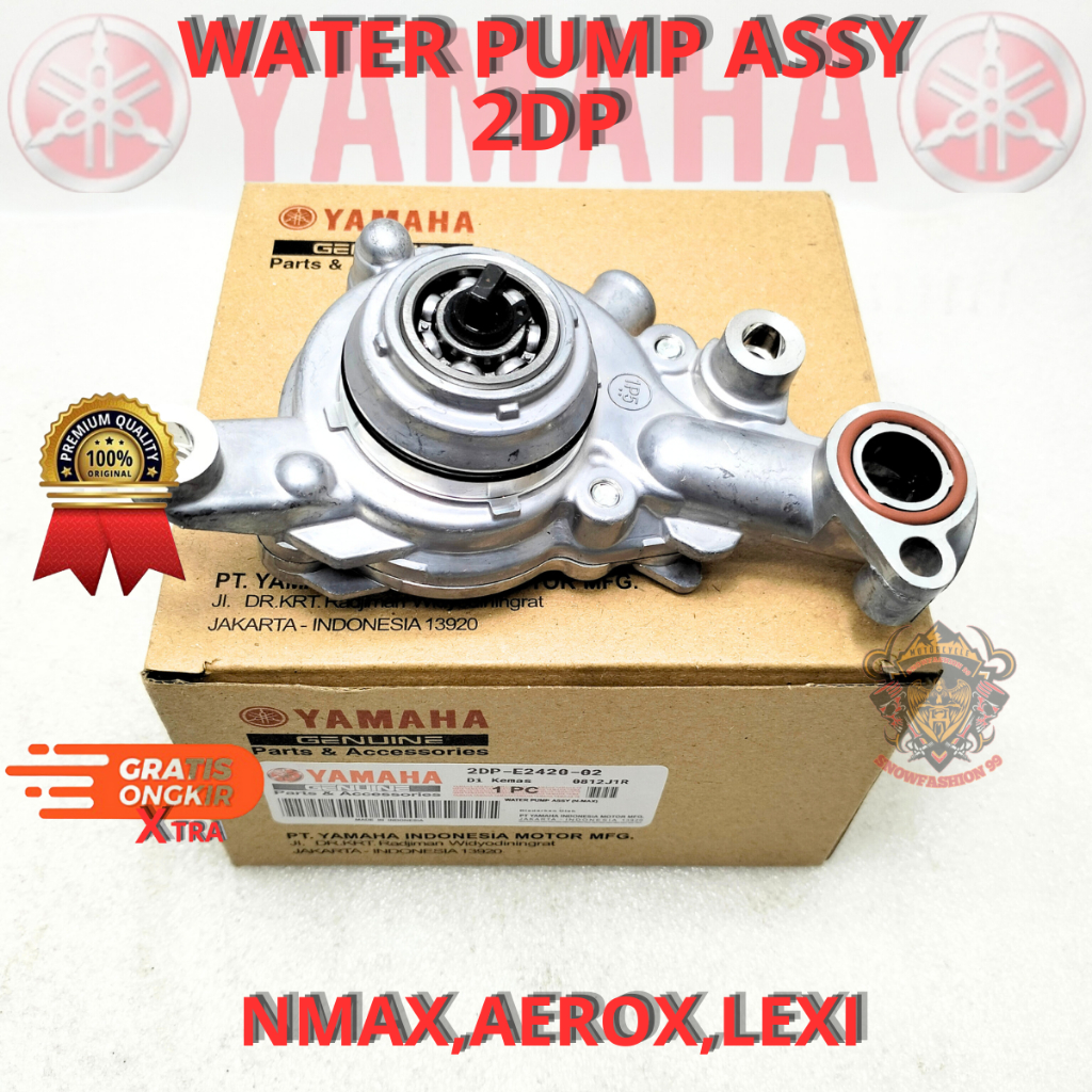 Jual WATER PUMP ASSY 2DP YAMAHA NMAX ,AEROX ,LEXI KUALITAS ASLI ORIGINAL YAMAHA YGP | Shopee ...