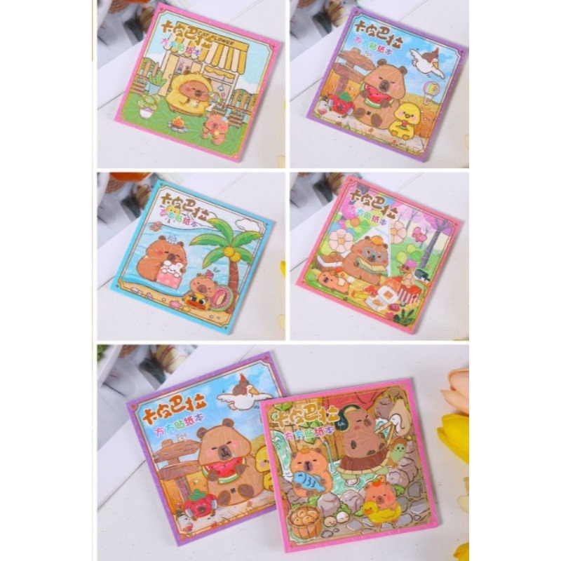 Jual GM- BUKU STIKER CAPYBARA | STICKER CAPYBARA | STIKER CAPYBARA ...