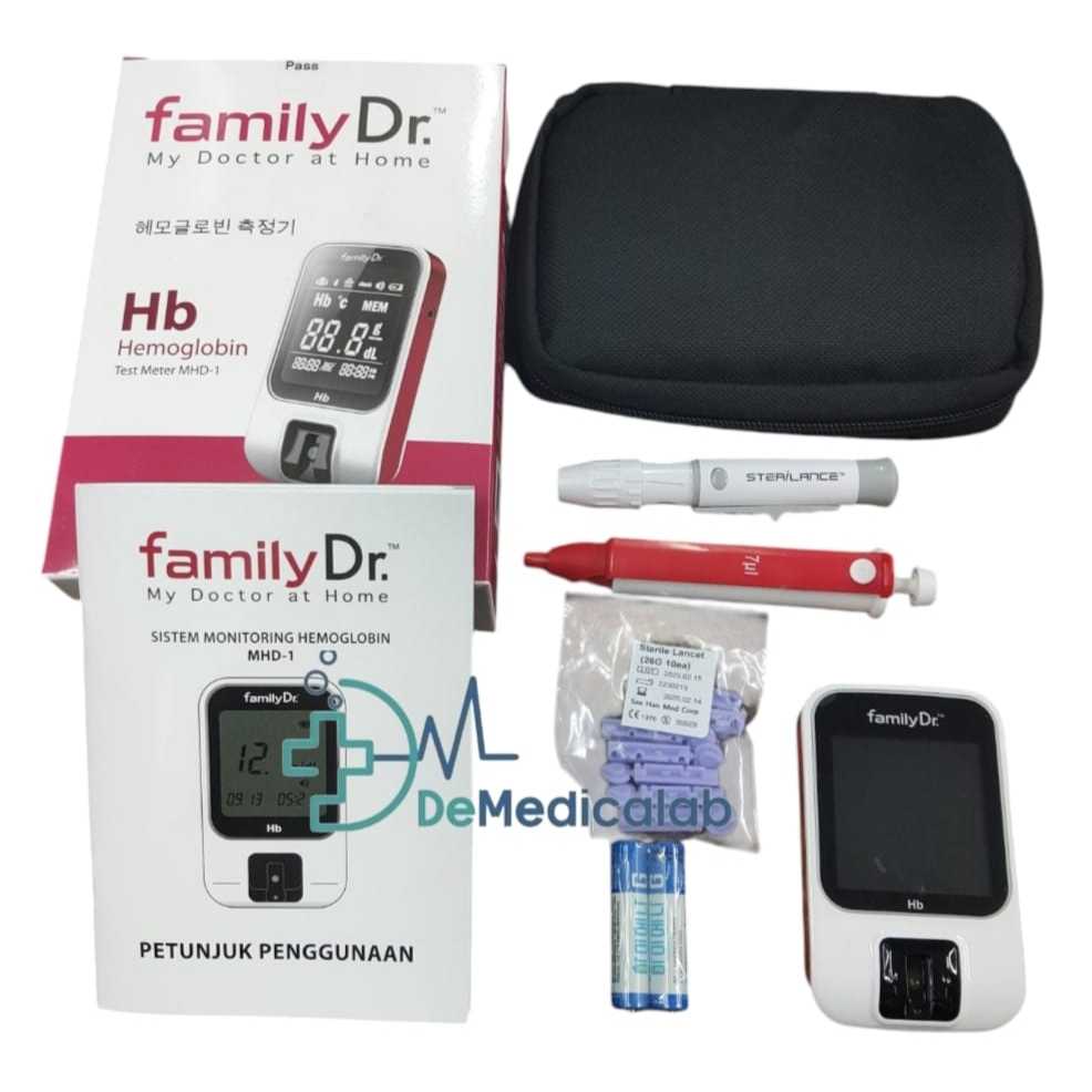 Jual Alat HB Family Dr / Alat Cek HB Family Dr / Alat Cek Hemoglobin ...