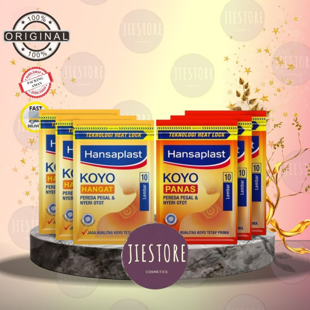 Jual HANSAPLAST Koyo Hangat/Koyo Panas Resealable isi 10 P3K Zip Lock ...