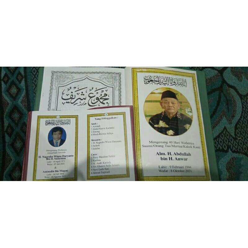 Jual buku majmuk syarif ukuran 3/4 tanggung bhs arab | Shopee Indonesia