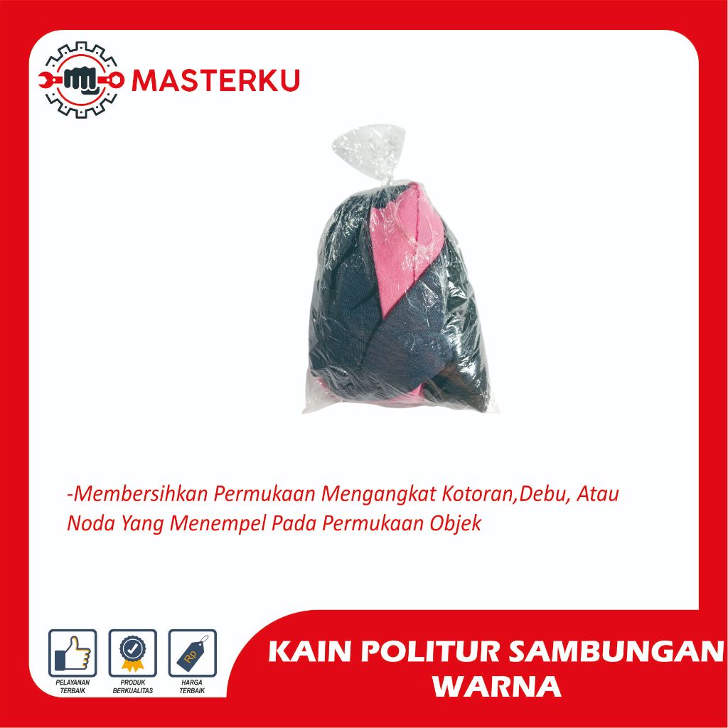 Jual KAIN POLITUR SAMBUNGAN WARNA/KAIN POLITUR/KAIN PEMBERSIH/KAIN ...