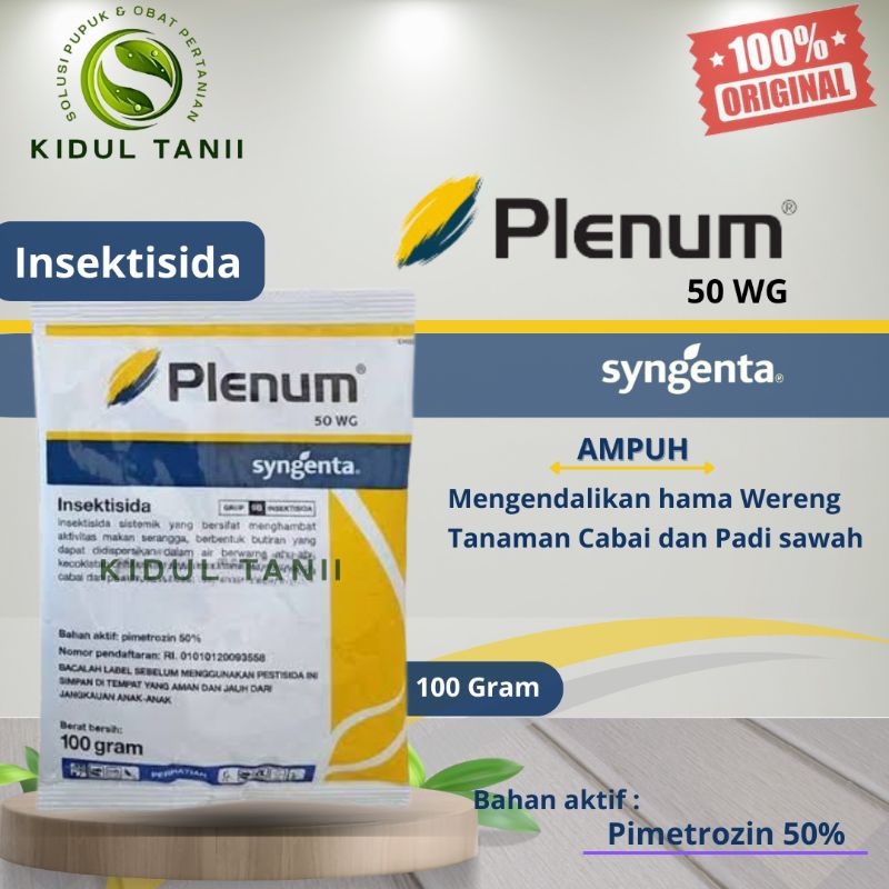 Jual PLENUM 50 WG insektisida -100 gram Original ampuh basmi hama ...