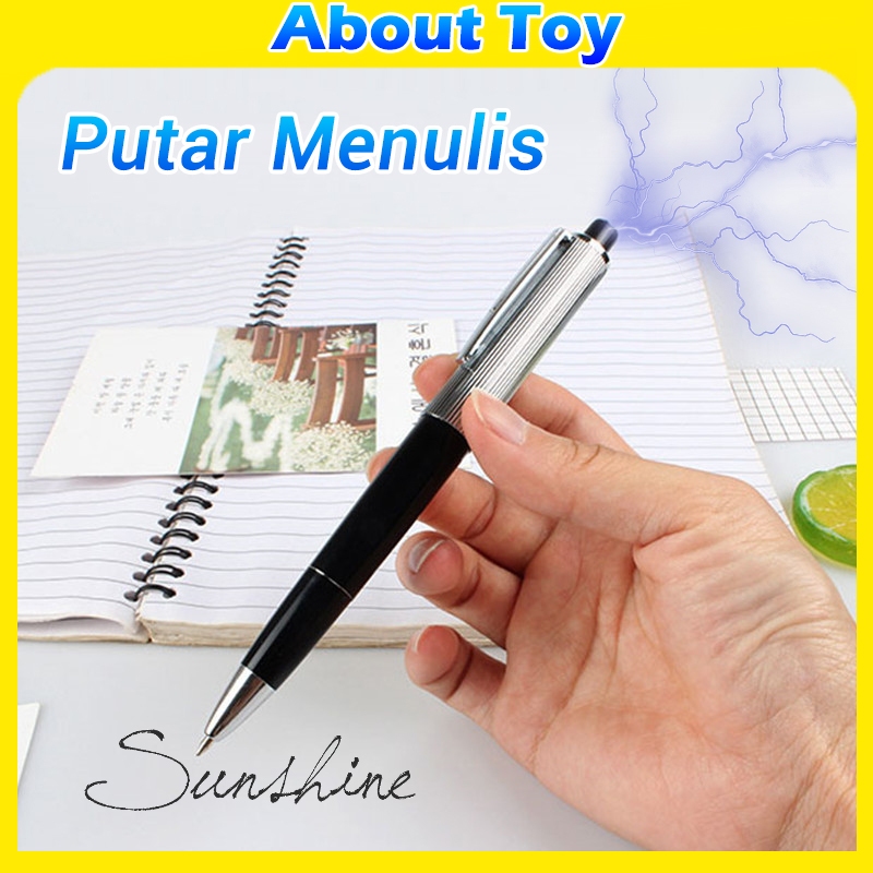 Jual Mainan Alat Prank Shocking Pen Alat Prank -Pulpen Setrum Kejut Pen ...