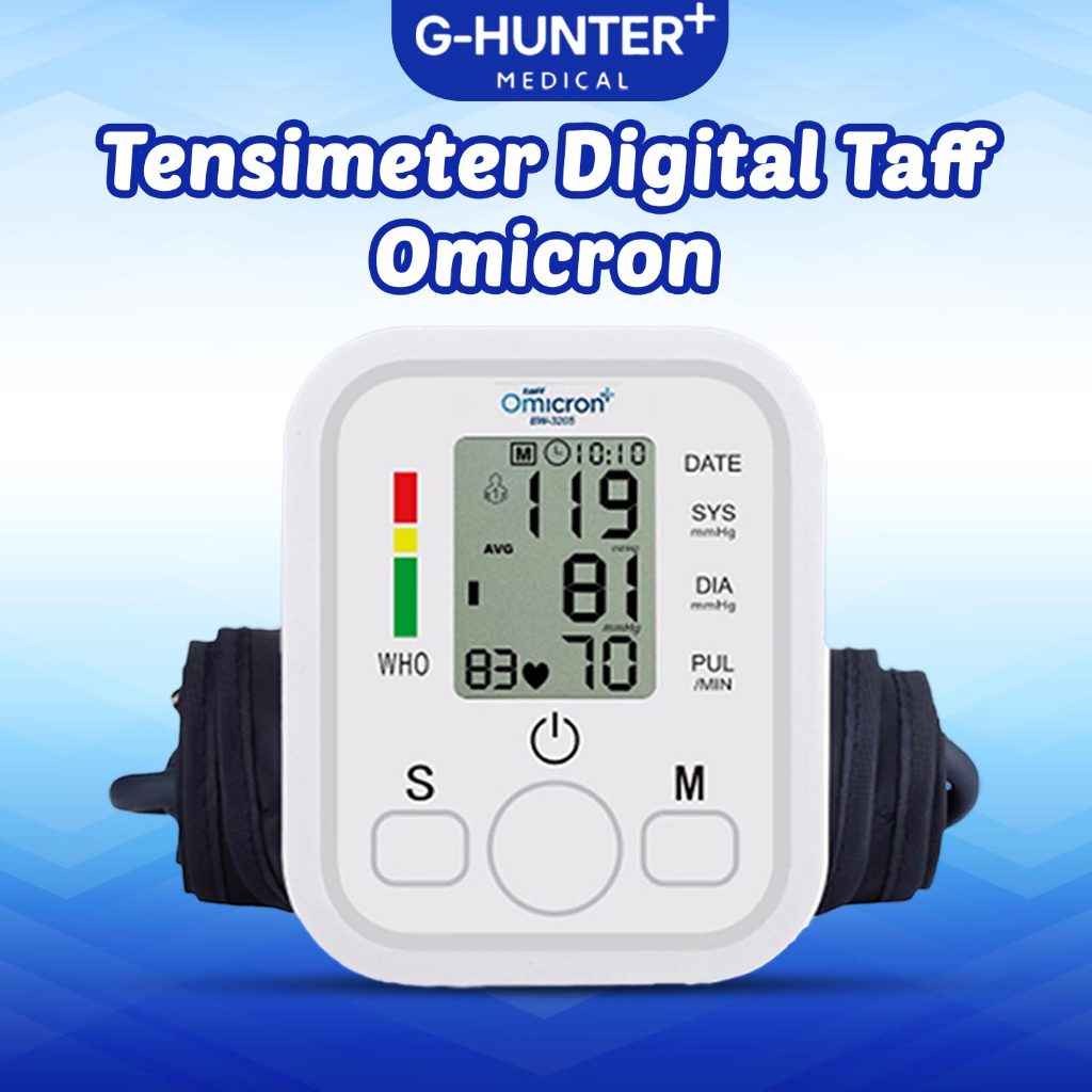 Jual MONITOR TEKANAN DARAH DIGITAL OTOMATIS – Tensi Omicron / Alat ...