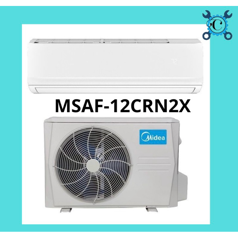 Jual AC MIDEA 1.5 PK MSAF-12CRN2X STANDARD | Shopee Indonesia