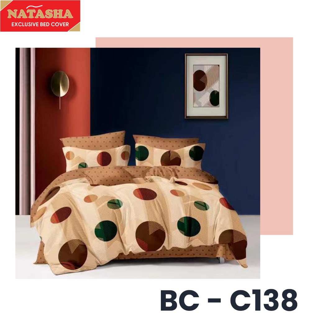 Jual bad cover 1 set Natasha ukuran 180x200 lengkap KING SIZE kasur no ...