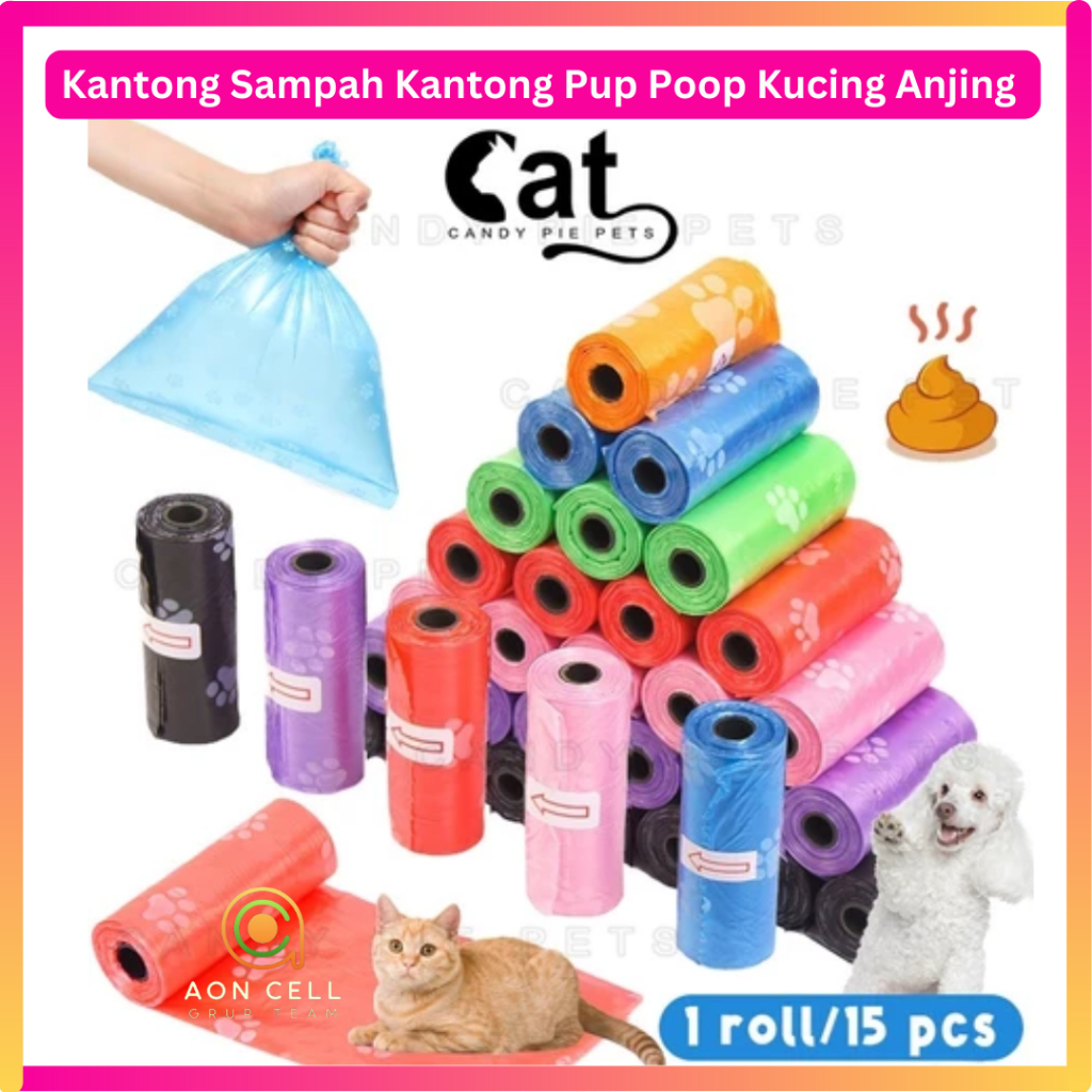Jual Kantong Sampah Kantong Pup Poop Kucing Anjing Hewan | Shopee Indonesia