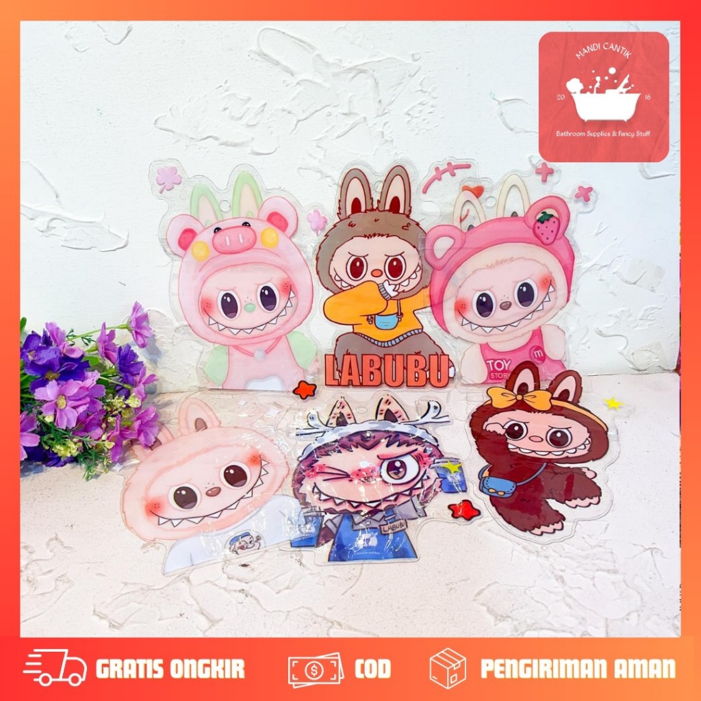 Jual Pouch Zipper Minuman Full Body Labubu Pastel Kp-1741/ Packing ...
