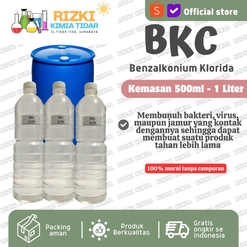 Jual Benzalkonium Chloride BKC 50 % Sanisol Anti Bakteri 1 Liter | Shopee Indonesia