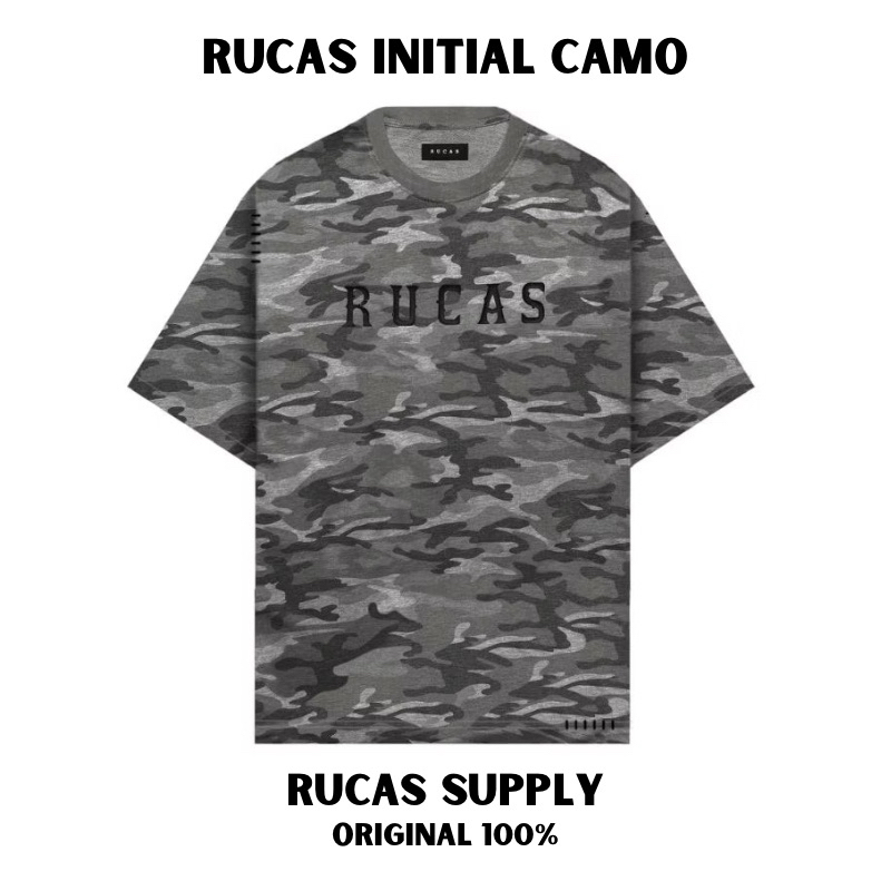 Jual [ORIGINAL 100%] RUCAS INITIAL CAMO TEE | Shopee Indonesia