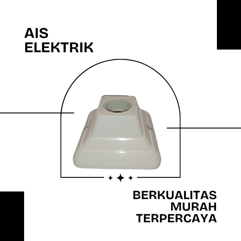 Jual PANASONIC FITTING LAMPU KOTAK NLP52202 031 E27 | Shopee Indonesia
