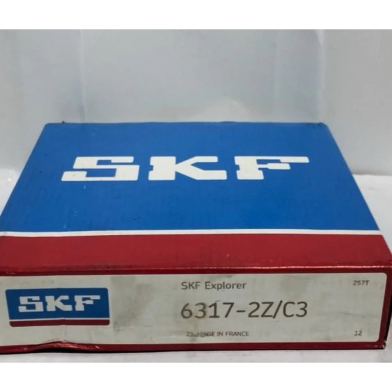 Jual BEARING 6317 2Z C3 SKF ( tutup besi) | Shopee Indonesia