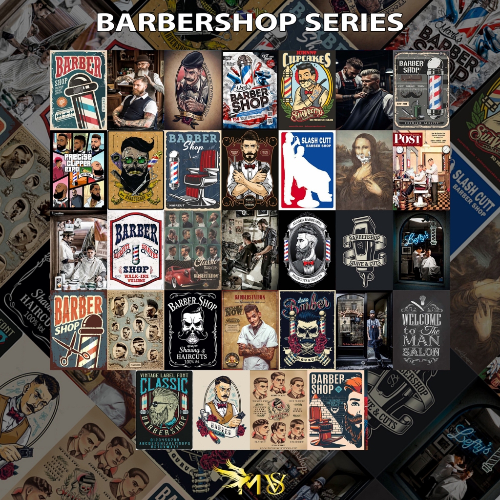 Jual POSTER DINGDING AESTHETIC / POSTER BARBERSHOP / POSTER PANGKAS ...
