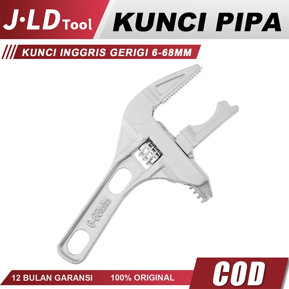Jual JLD Kunci Inggris Universal Pas Pipa Adjustable Wrench Spanner 6 ...