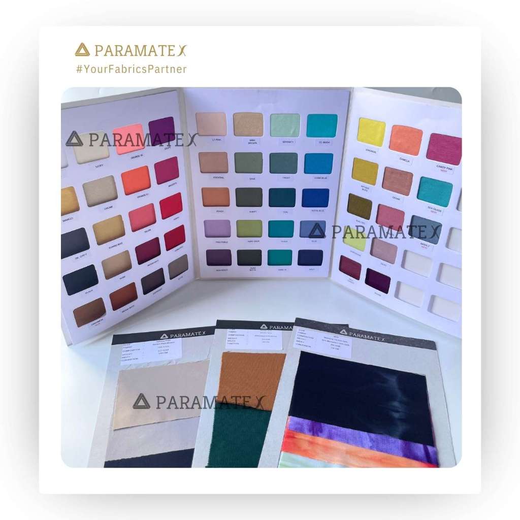 Jual Paramatex Bundling Sampel Kain Activewear Natural Medium Katalog ...