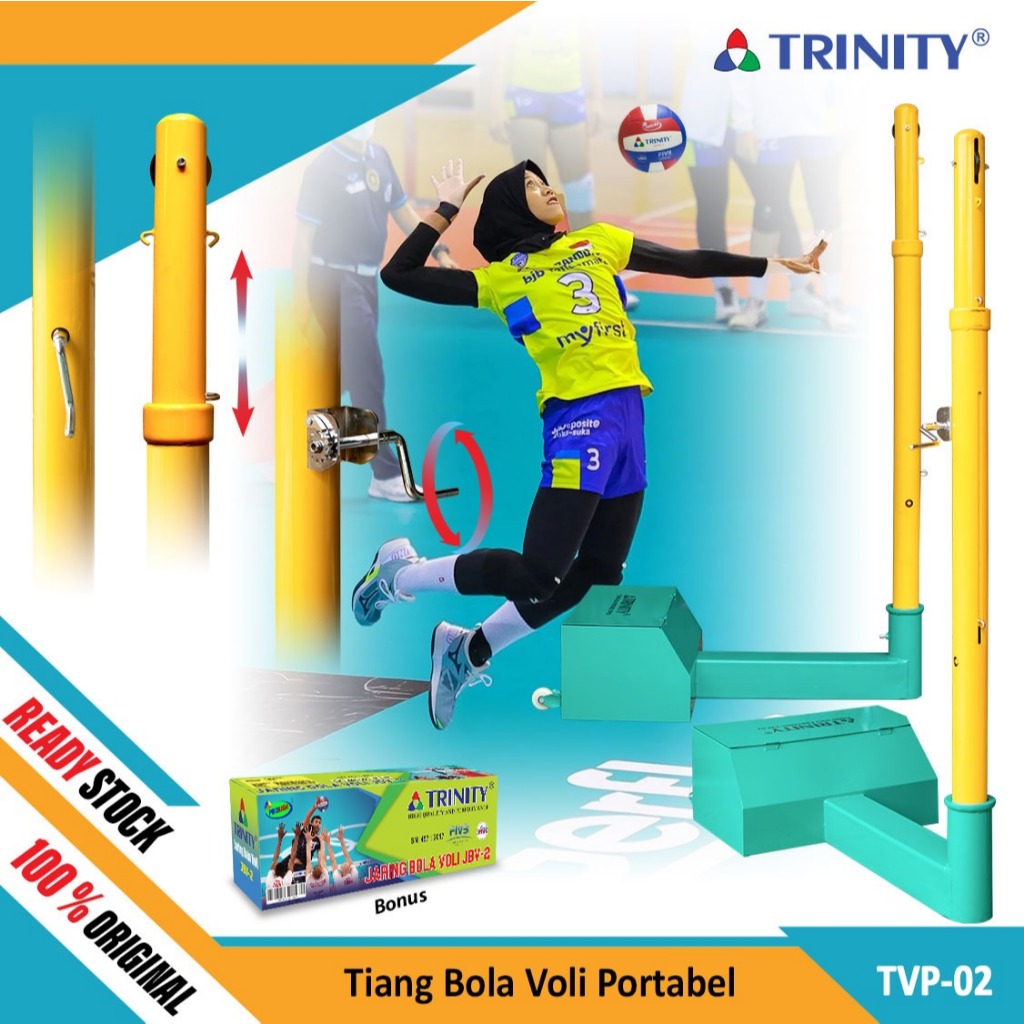 Jual Trinity Tiang Voli Portable TVP02 | Shopee Indonesia