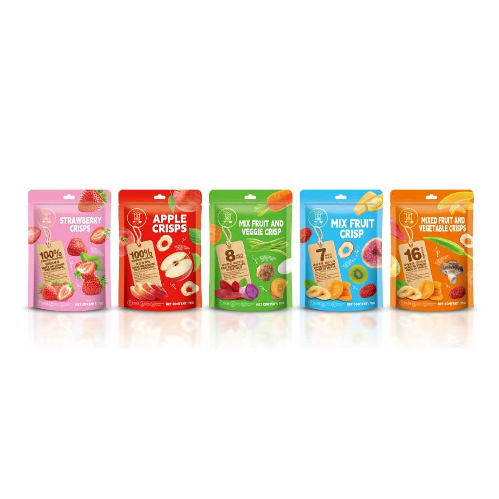 Jual TF Mixed Fruit Chips Mixed Vegetable Chips Dried Fruits Strawbery ...