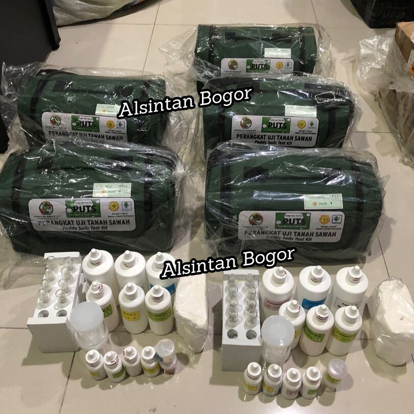 Jual Perangkat Uji Tanah Sawah - PUTS Pertanian / Paddy Soil Test Kit ...