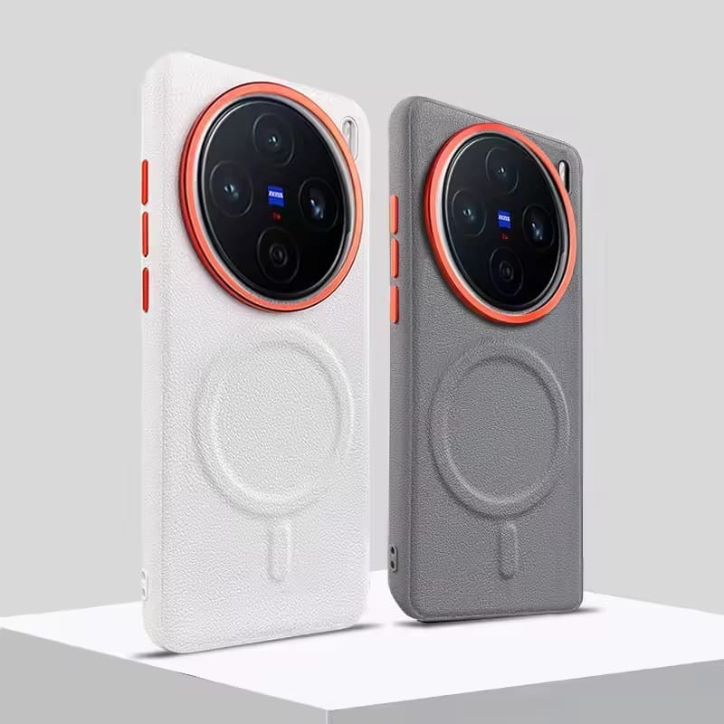 Jual Case Magsafe Leather for Vivo X200 / X200 PRO Premium Cover Casing | Shopee Indonesia