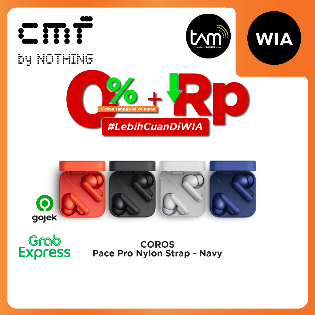 Jual WIA Nothing CMF Buds Pro 2 - TWS Earbud Wireless Original Garansi ...