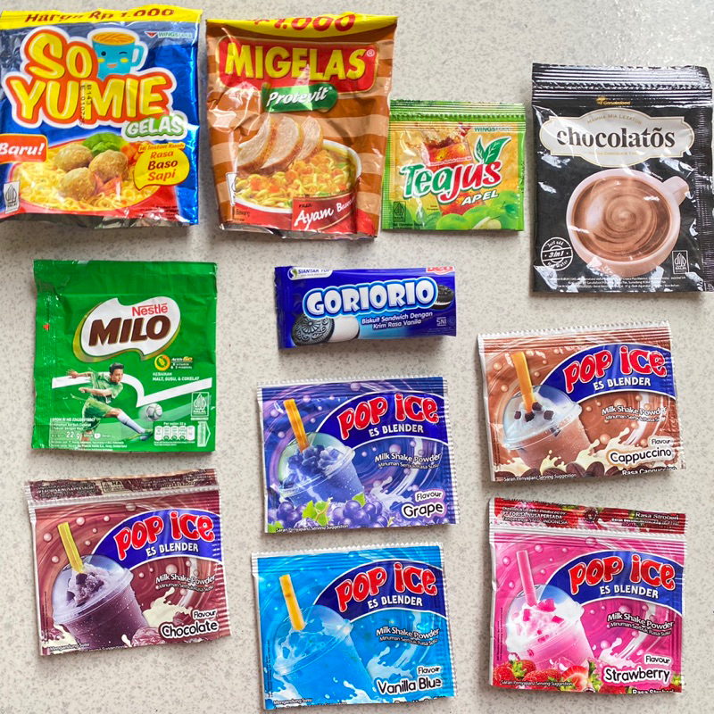 Jual Bungkus Kemasan Sachet Untuk Kerajinan Tangan || Daur Ulang ...