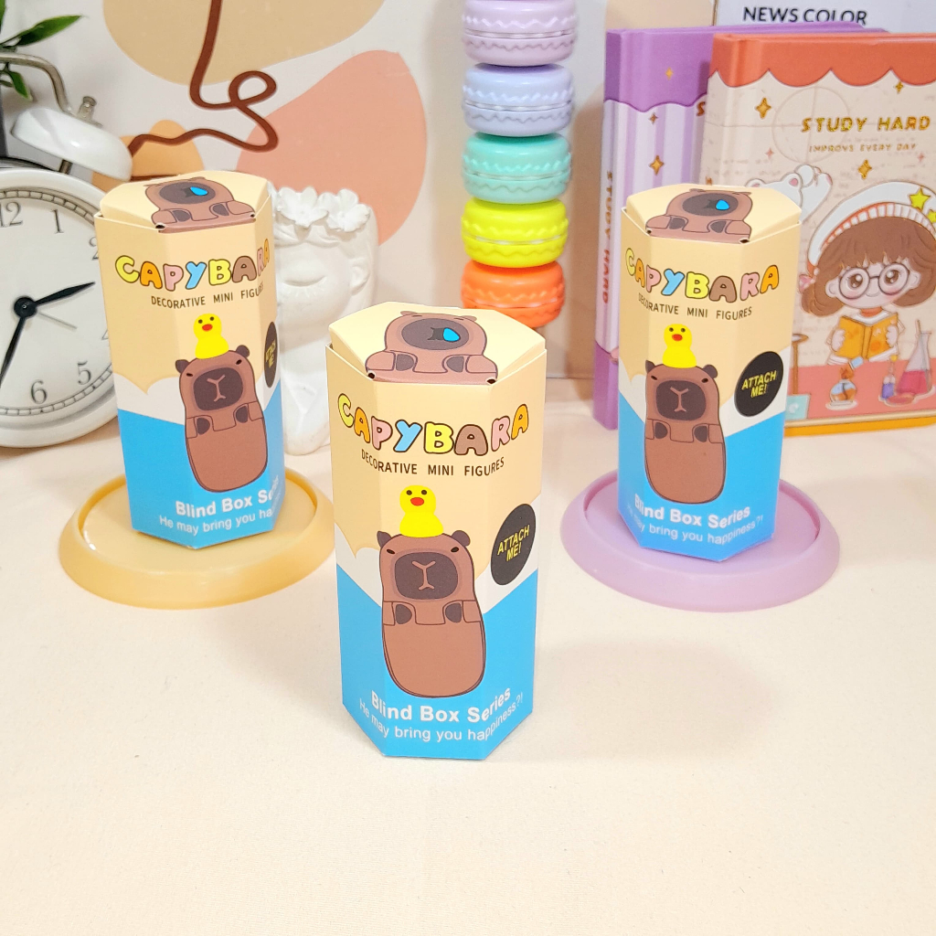 Jual Mainan HIPPERS Mystery CAPYBARA Imut 1 PCS Super Unik Lucu Cute ...