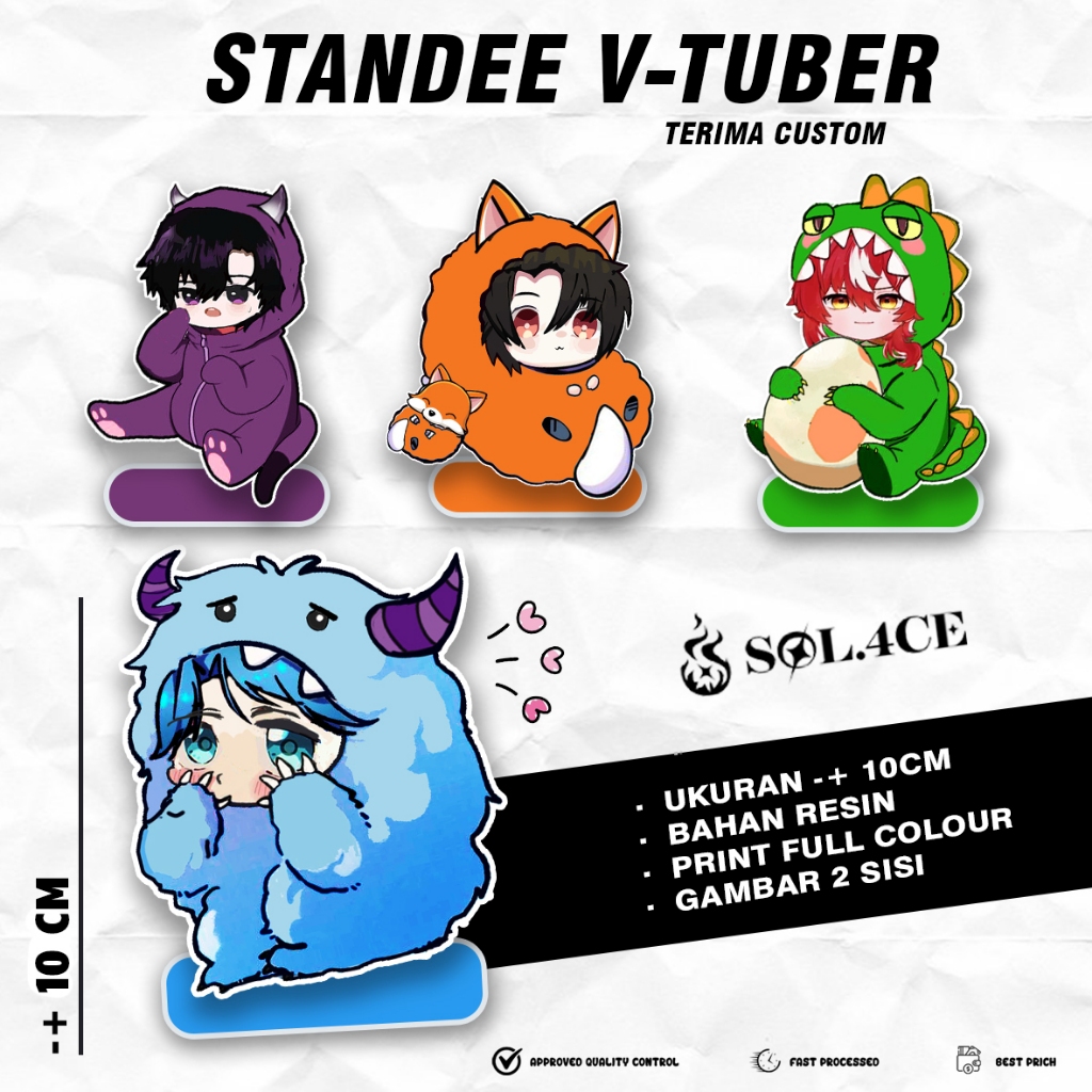 Jual 2. STANDING AKRILIK / KOLEKSI STAND VTUBER / KOLEKSI FIGURE ...