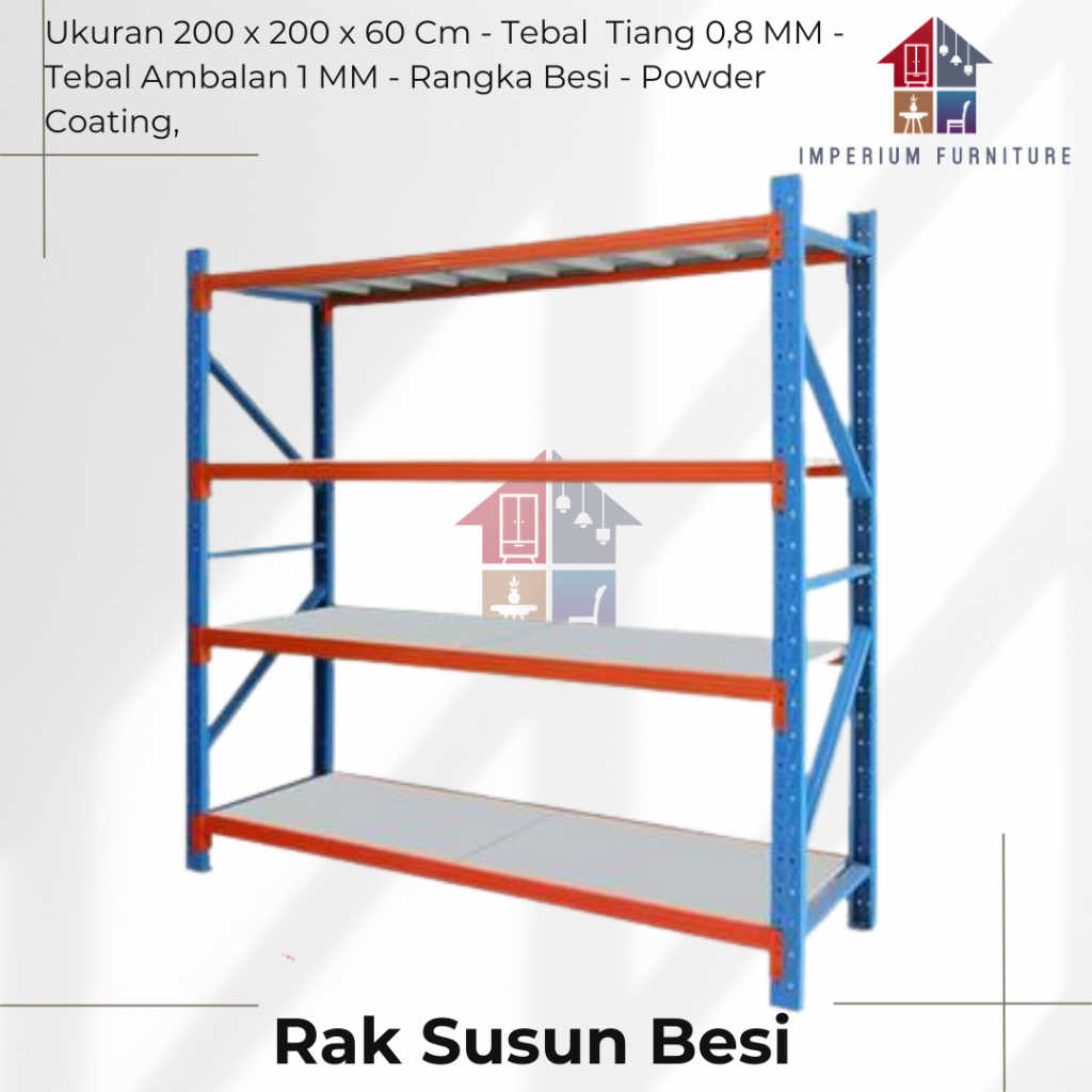 Jual Rak Susun / Rak Susun Besi / Rak Besi / Rak Serbaguna / Rak Besi ...