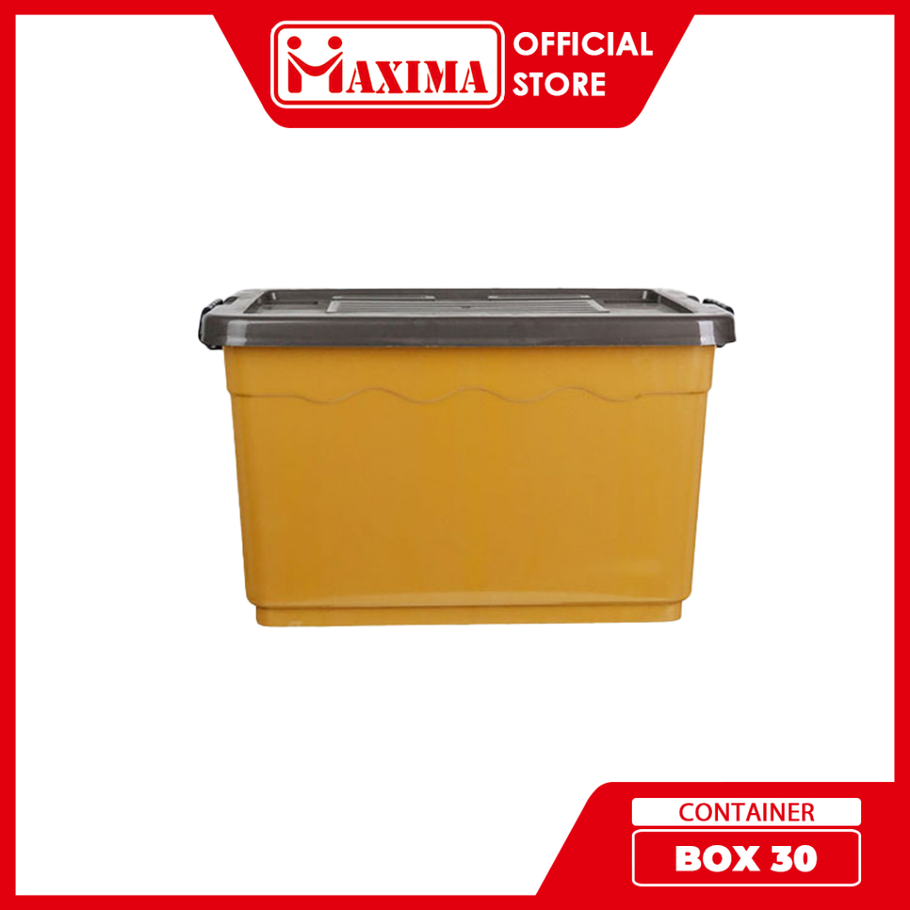 Jual MAXIMA - Container Box 30 GOLD / Kotak Penyimpanan / Container ...