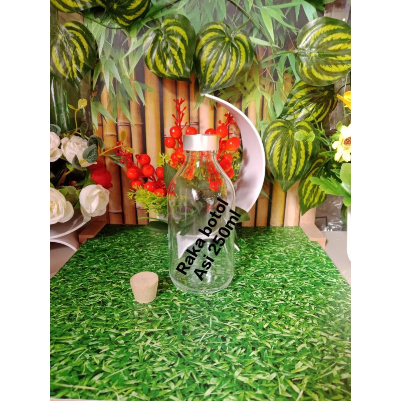 Jual Botol kaca asi/infus 250ml barang rekondisi | Shopee Indonesia