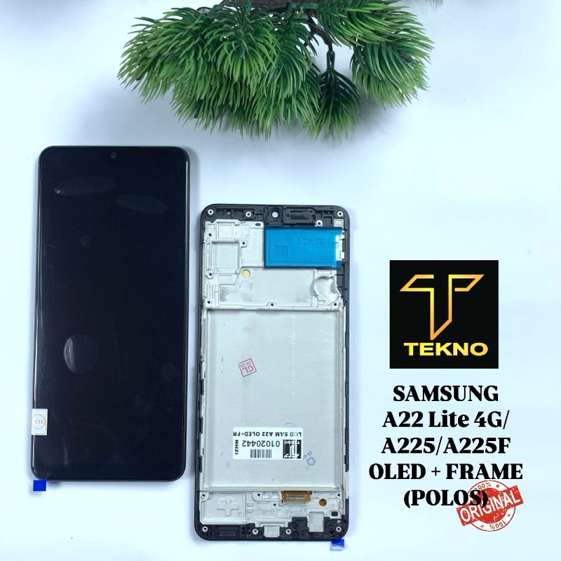 Jual Lcd samsung a22 lite 4g/a225/a225f oled plus frame (polos ...