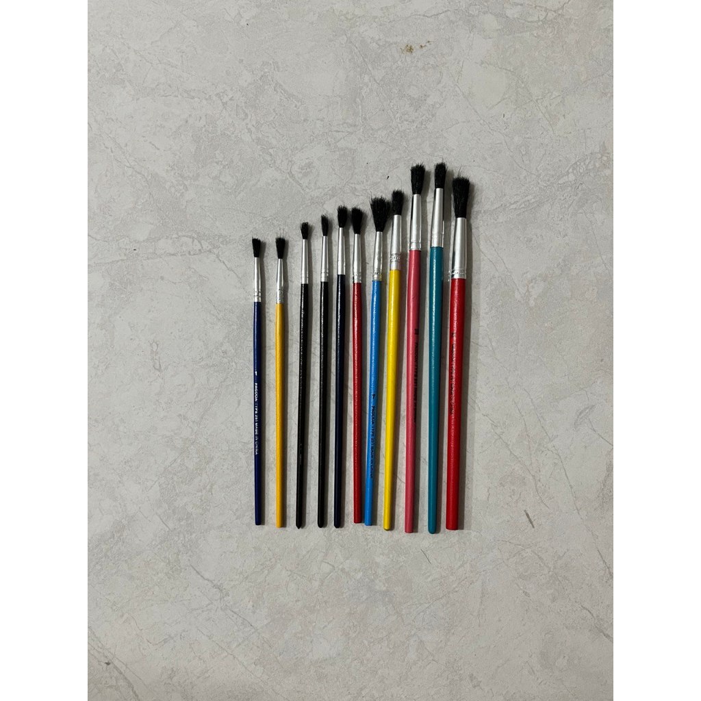 Jual Kuas Lukis Pagoda Hitam No. 1-12 (1 pcs) | Shopee Indonesia
