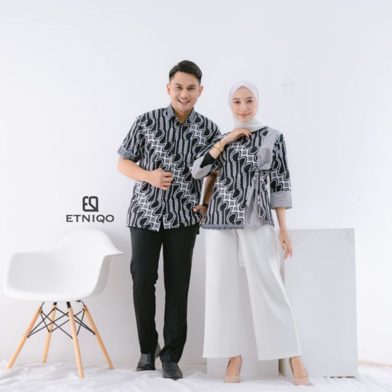 Jual BAJU BATIK ETNIK COUPLE NAMIRA SERIES | Shopee Indonesia