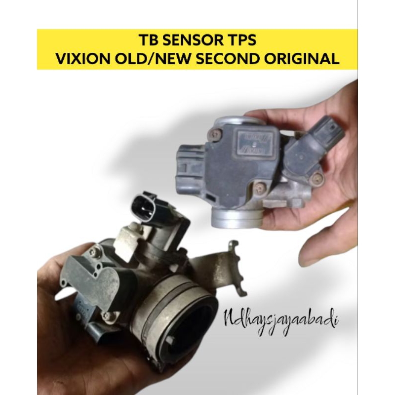 Jual THROTTLE BODY/TB TROTOL BODY SENSOR TPS VIXION OLD & NEW SECOND ...