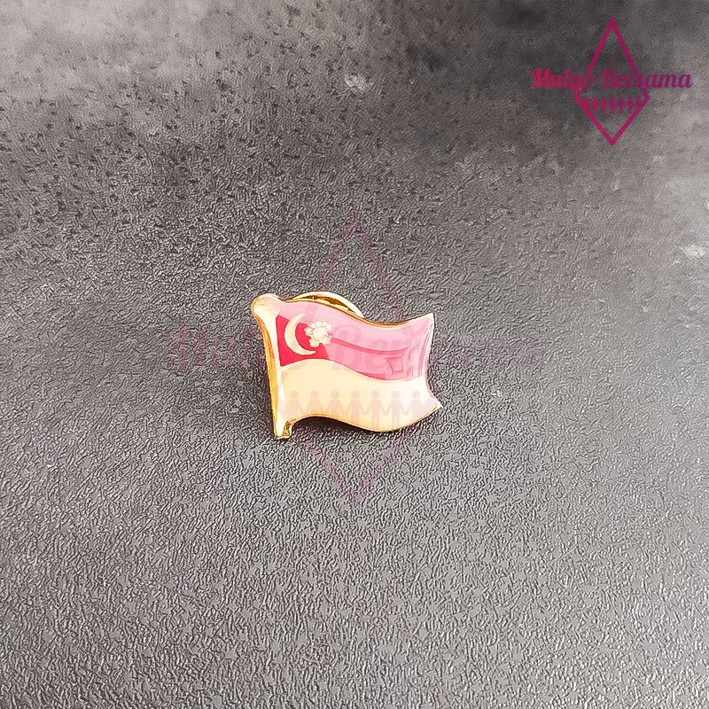 Jual Pin Flag Singapura Pin Bendera Negara Singapore Murah - Mulyo ...