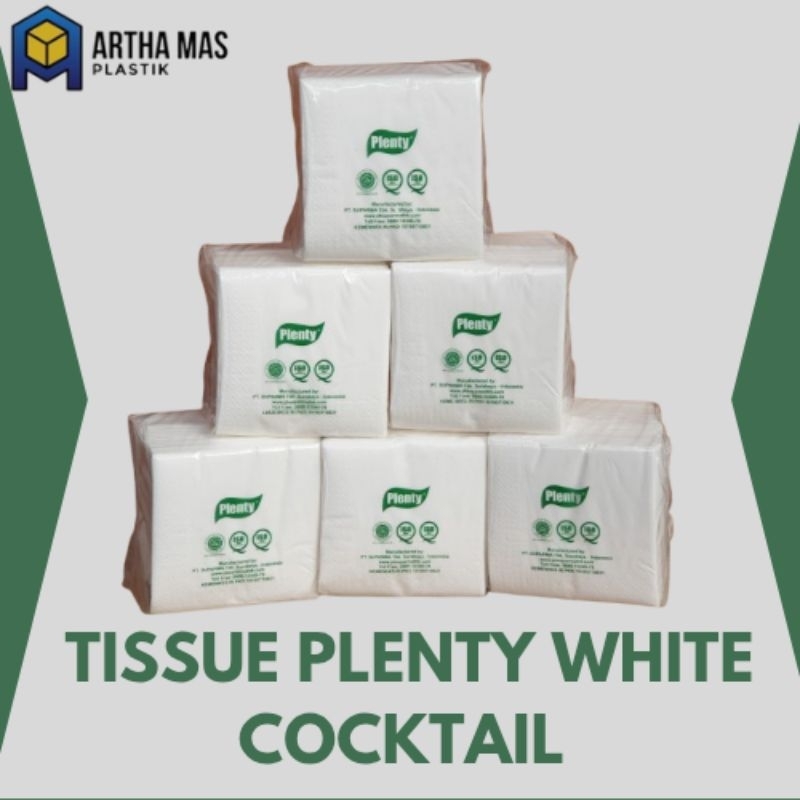 Jual Tissue plenty white cocktail (100 sheets) | Shopee Indonesia