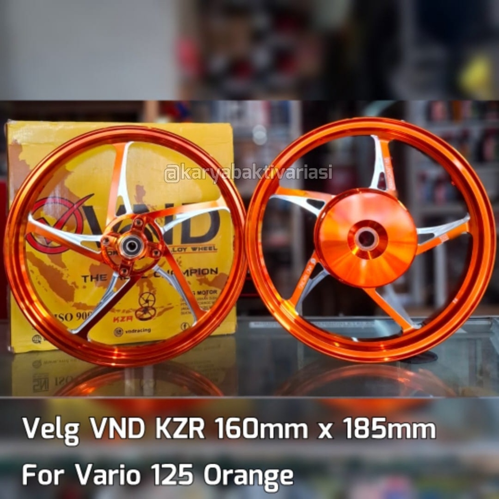 Jual VELG VND KZR FOR VARIO 125/150 UKURAN 160MM X 185MM | Shopee Indonesia