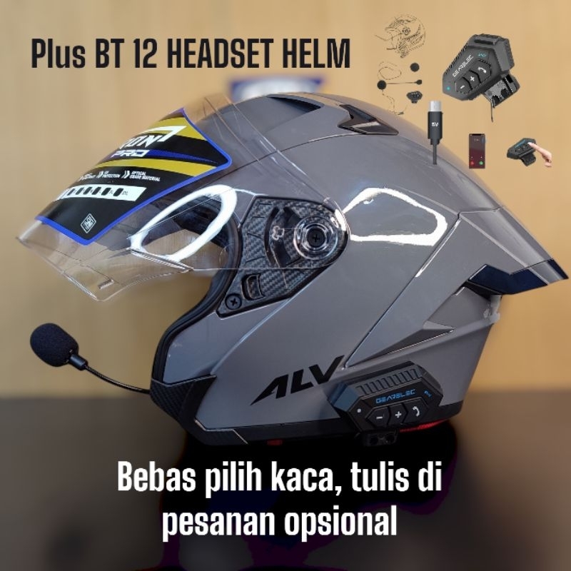 Jual HELM HAL FACE ALV ULTRON PRO KACA BENING100% ORIGINAL | Shopee ...