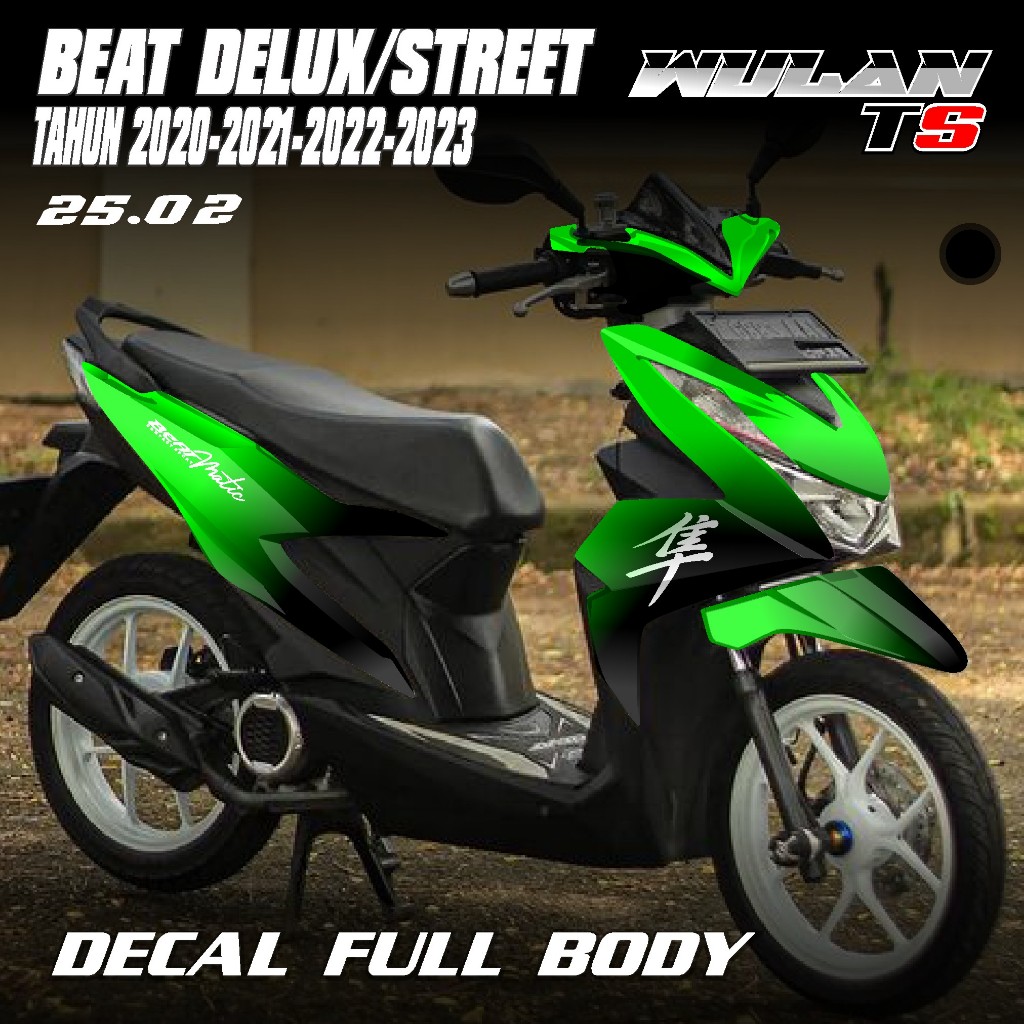 Jual COD Decal Stiker DECAL BEAT DELUXE BEAT STREET TAHUN 2020-2021 ...