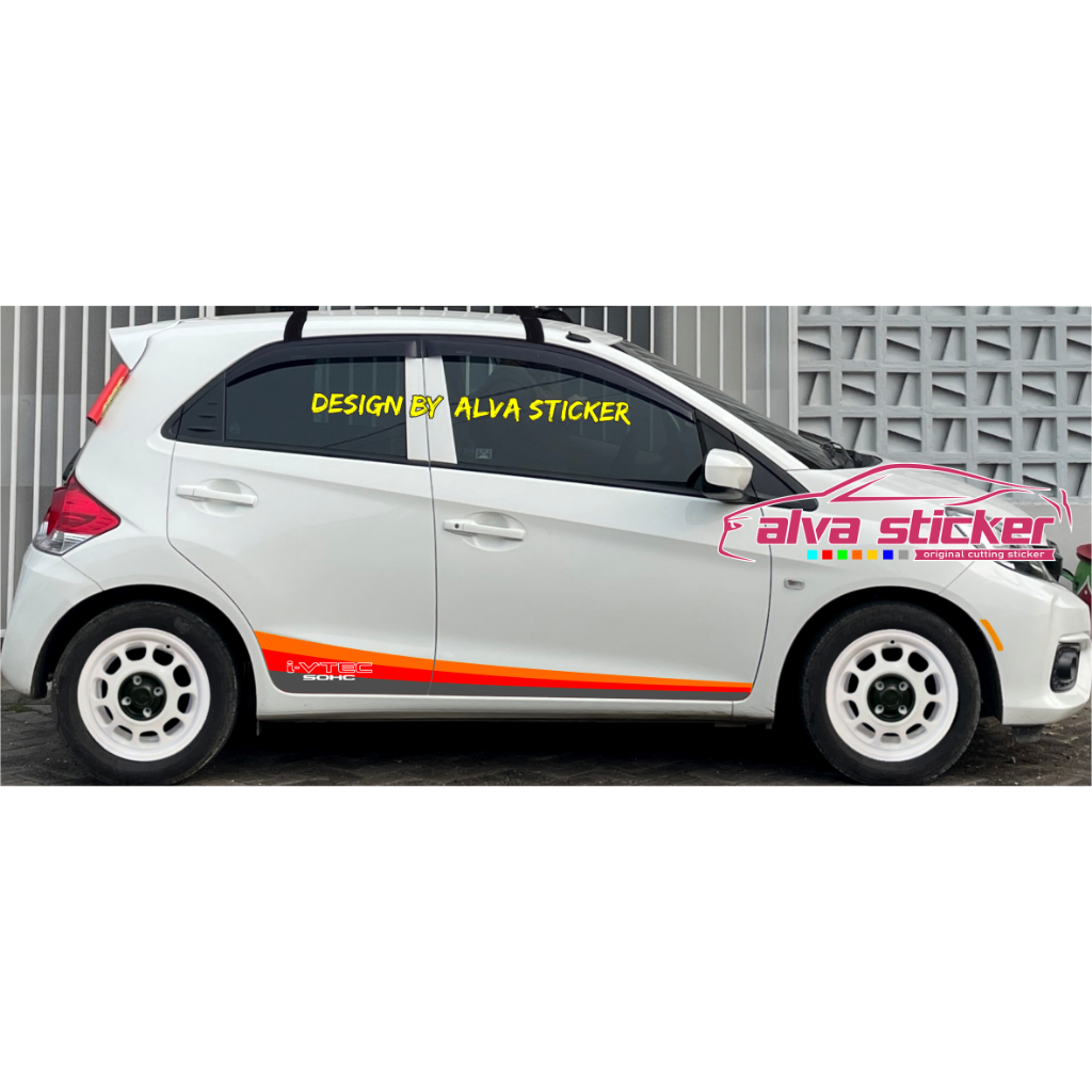 Jual Sticker stiker brio sticker brio old list body mobil honda brio ...