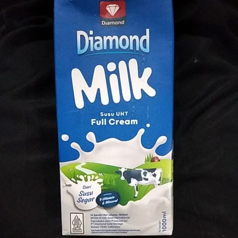 Jual Susu UHT full cream Diamond 1 liter | Shopee Indonesia