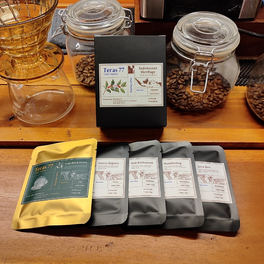 Jual Kopi Arabika Drip Bag Coffee Arabica - Indonesian Heritage [Box ...