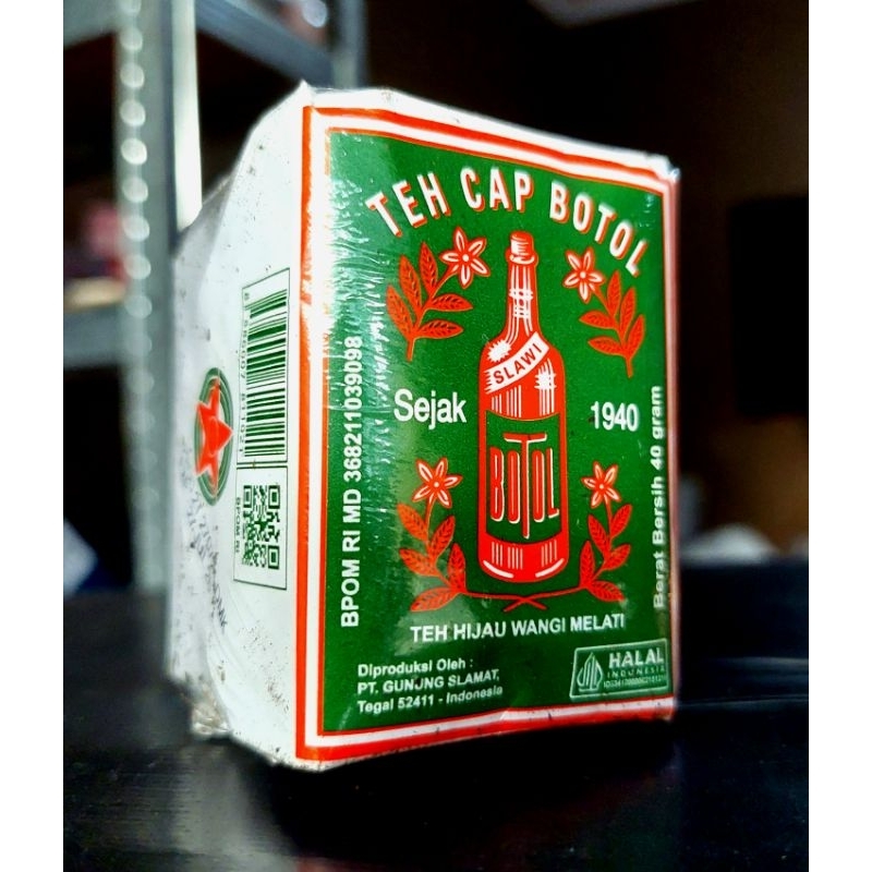 Jual teh cap botol hijau 40gram ( PER PCS ) | Shopee Indonesia
