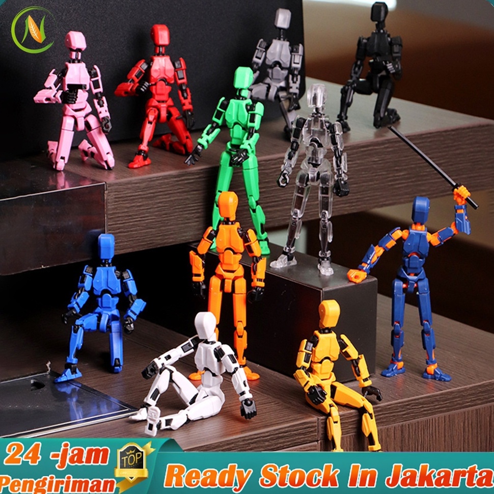 Jual Promo baru Action Figure Model 13 Boneka 3D Mainan Rakitan Multi ...