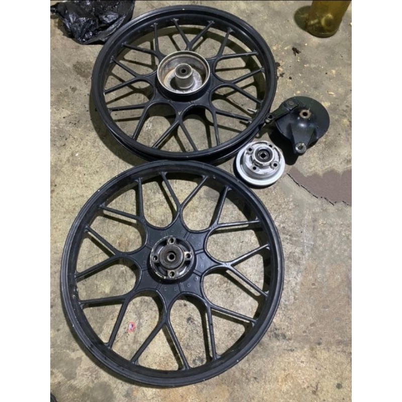 Jual Sepasang Set Pelek Velg Pelk Velk RACING Alumunium Aloy Spider For ...