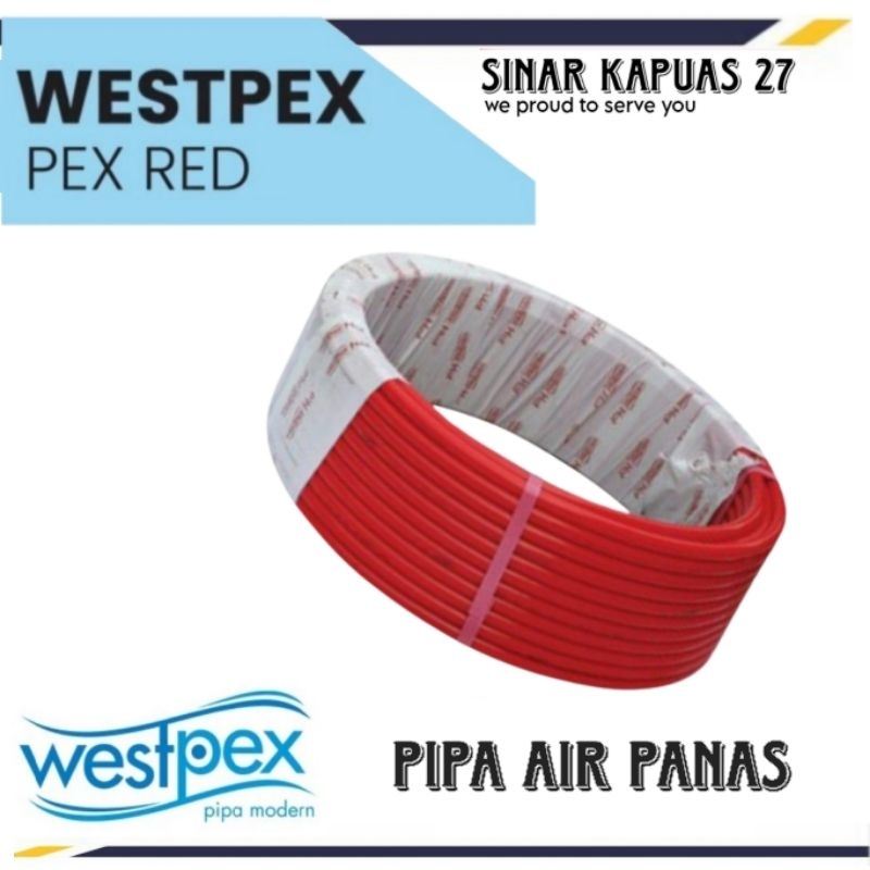 Jual Pipa Westpex Pex Hot Red Pipa Air Panas Meteran | Shopee Indonesia