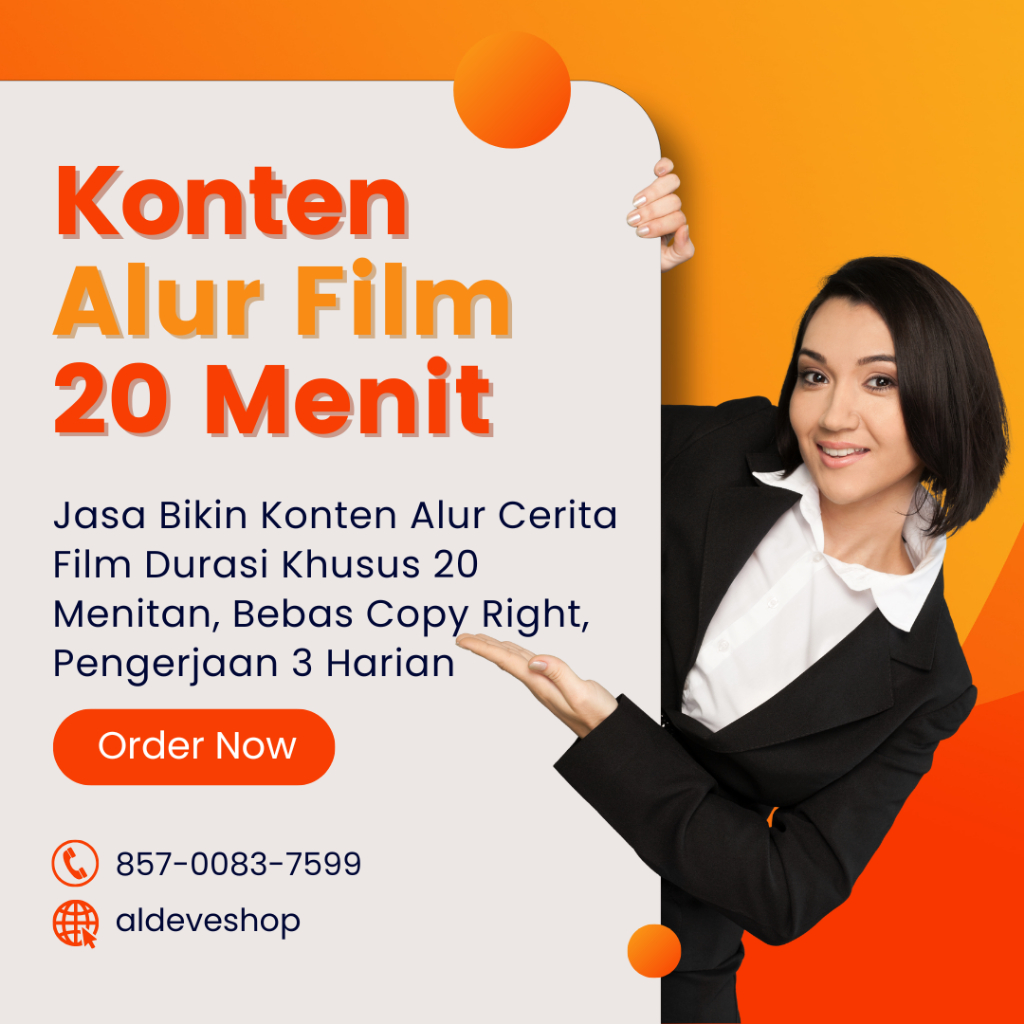 Jual Jasa Bikin Konten Alur Cerita Film Durasi 20 Menit, Bebas Copyright Dan Aman Monetisasi ...
